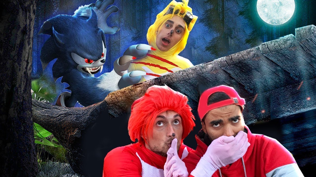 SONIC.EXE VIROU UM LOBO MALVADO E MORDEU O TAILS - SONIC NA VIDA REAL ...