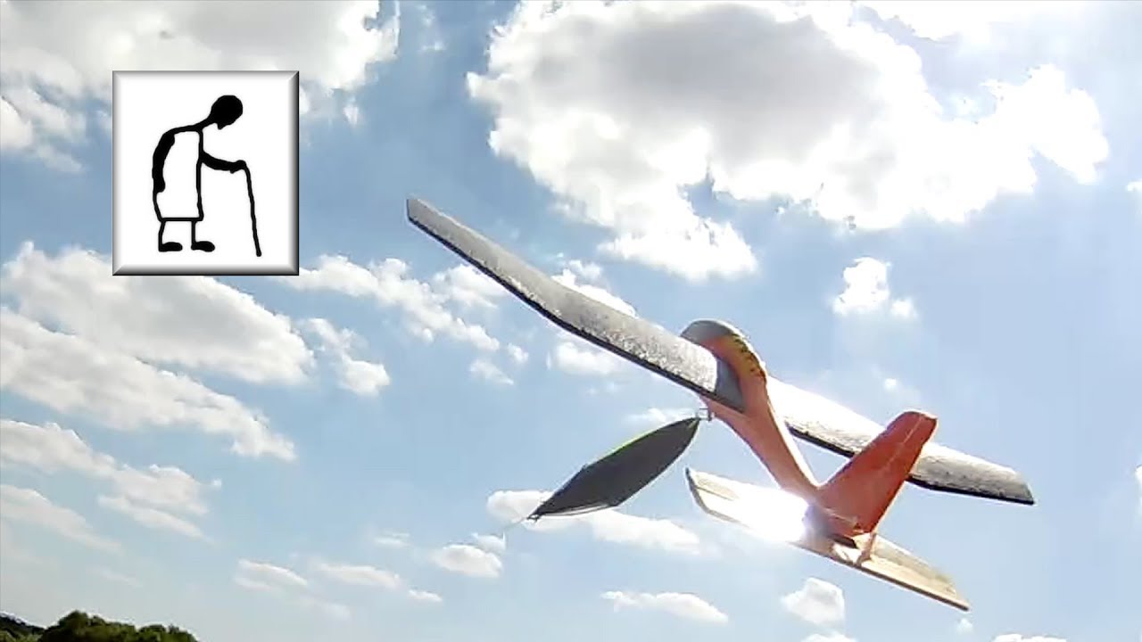 Bungee or High Start🛩️Launch for my LIDL glider - YouTube