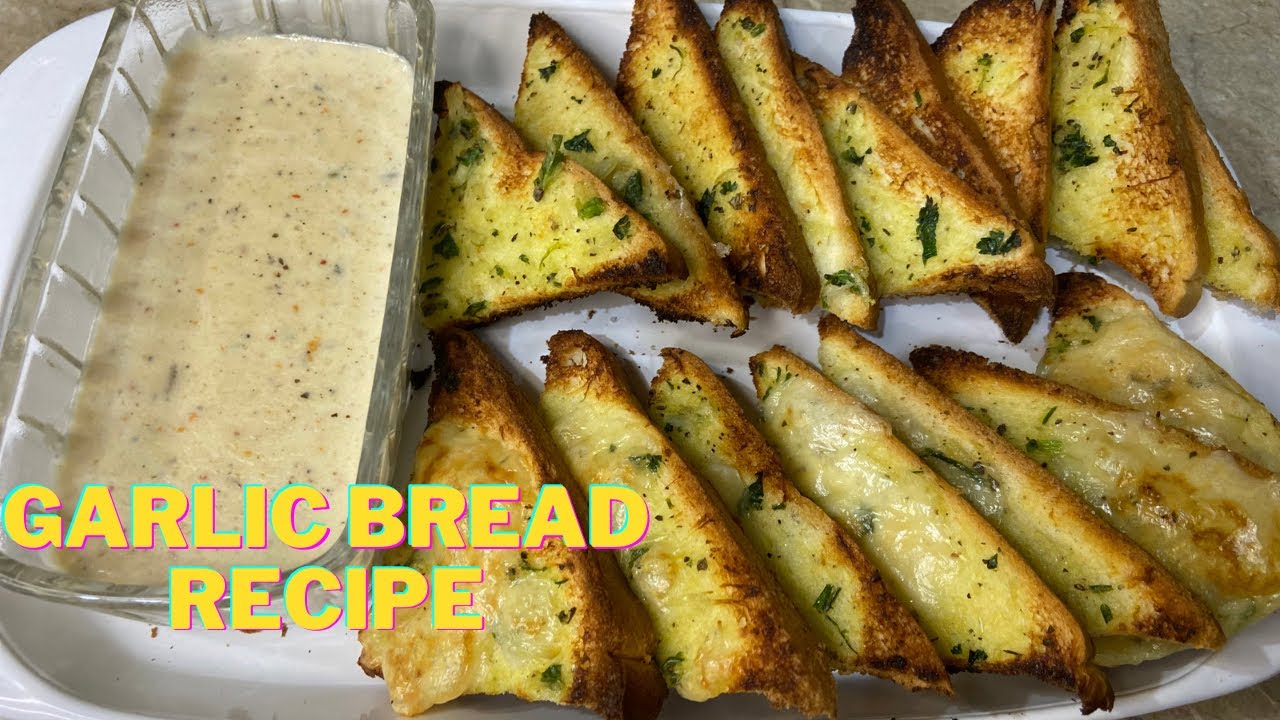 Cheesy Garlic Bread Recipe | Churi Kanta Chamach - YouTube