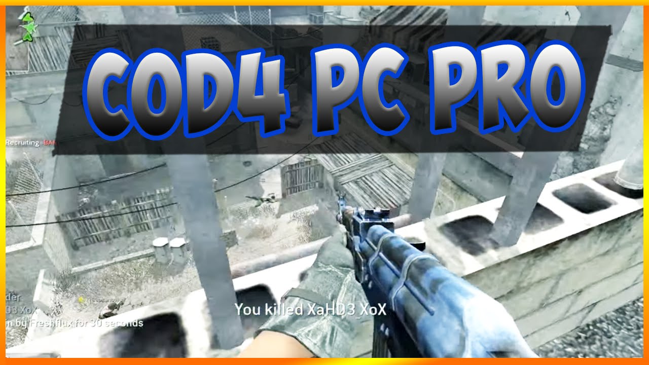 IM STARTING TO GET THE HANG OF IT! PC live CoD4 Com - PC gameplay Ep2 ...