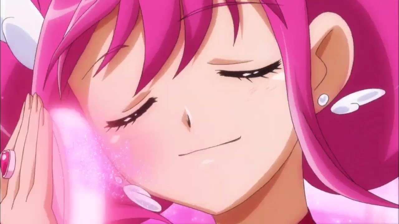 [1080p] Precure Smile Charge! (Cure Happy Transformation) - YouTube