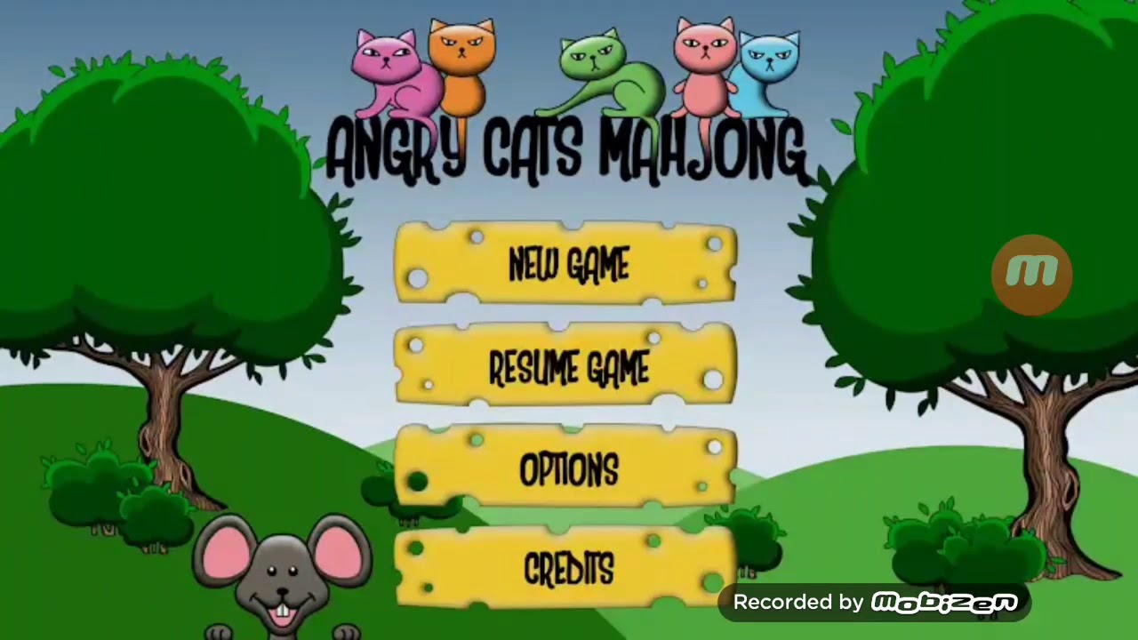 Angry Cats Mahjong Gaming Match Puzzle For kids 2018 - YouTube