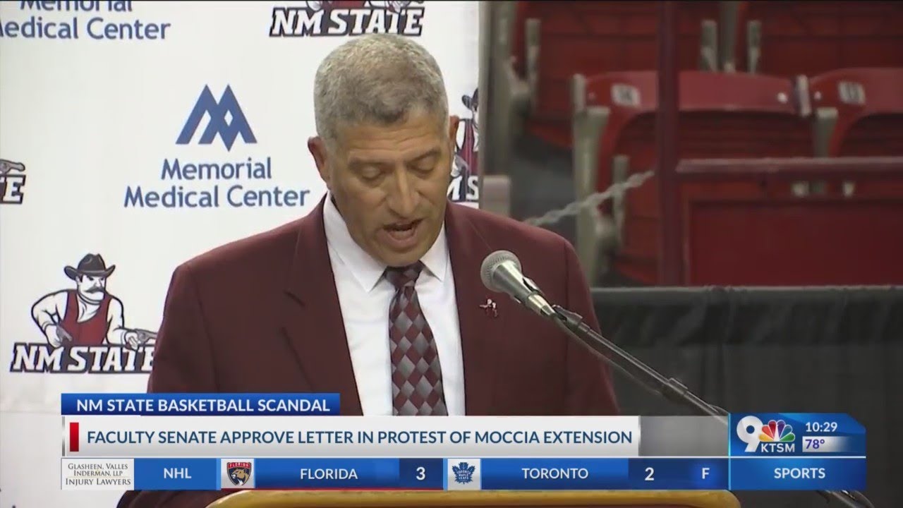 NMSU faculty senate approve letter in protest of Mario Moccia contract ...