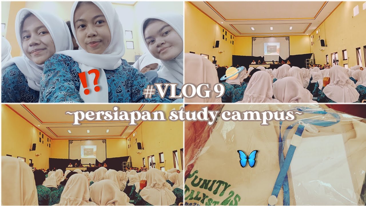#VLOG 9||࿐ sosialisasi sebelum berangkat study campus⁉️📎 - YouTube