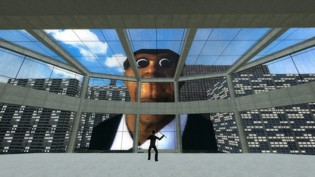 Gmod but Obunga is hunting me. The Sequel. - YouTube