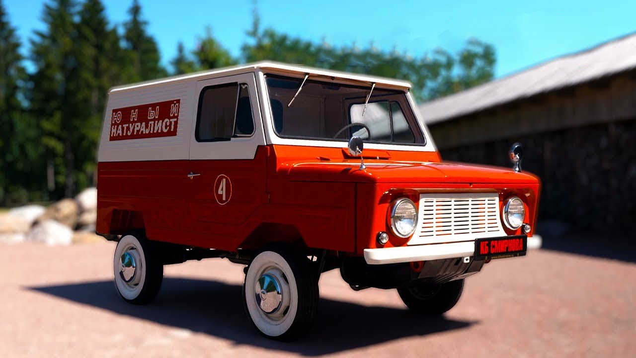 Carton soviet car ZAZ 969B father of the BEST SOVIET SUV - LUAZ - YouTube