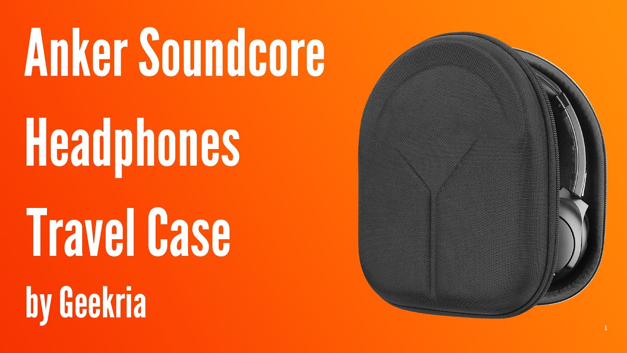 Anker Soundcore Over-Ear Headphones Travel Case, Hard Shell Headset ...