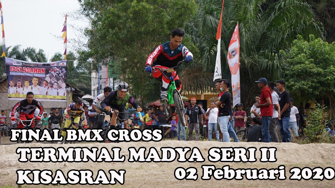 FINAL BMX CROSS TERMINAL MADYA KISARAN SERI II - YouTube