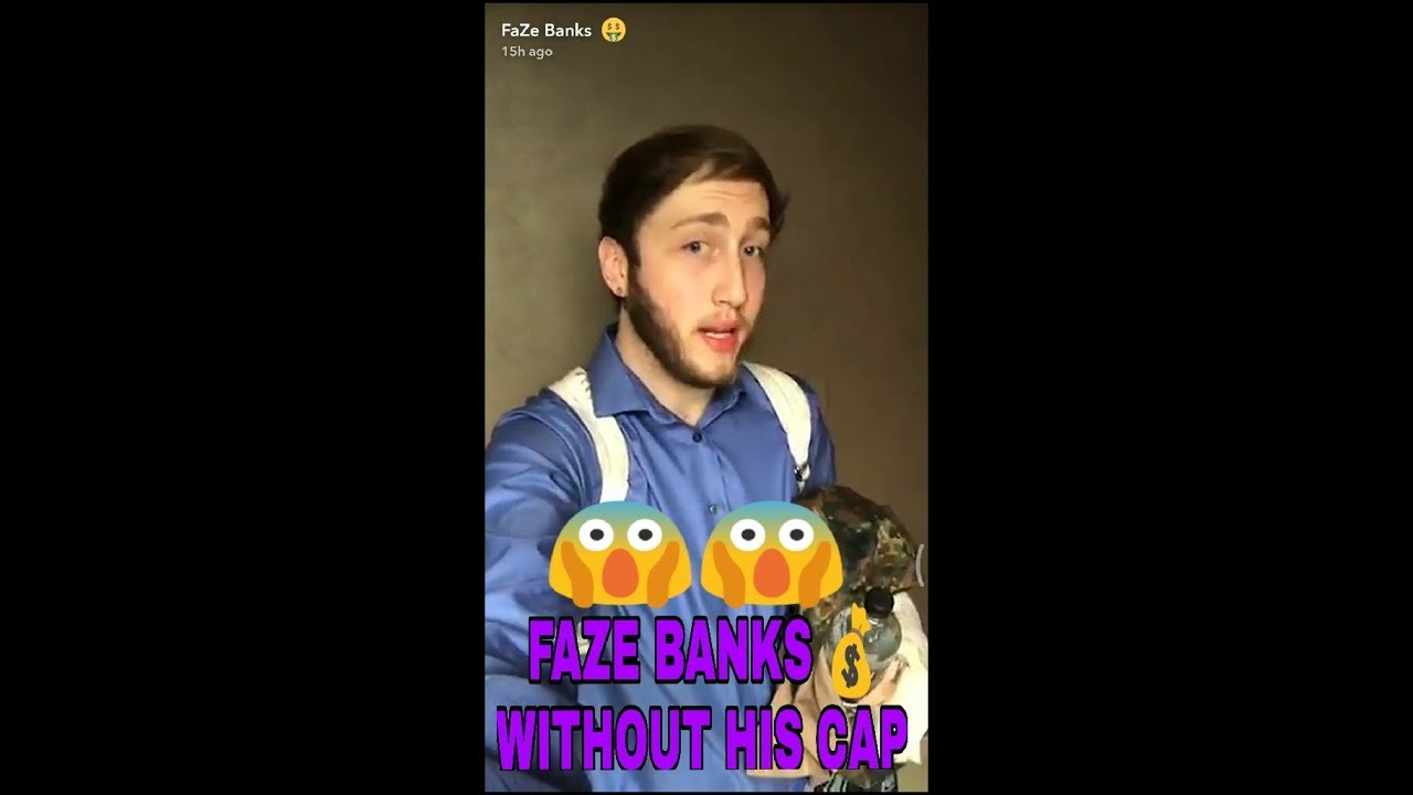 FaZe Banks Rare Video Without His Cap And saying Gucci Gang - YouTube