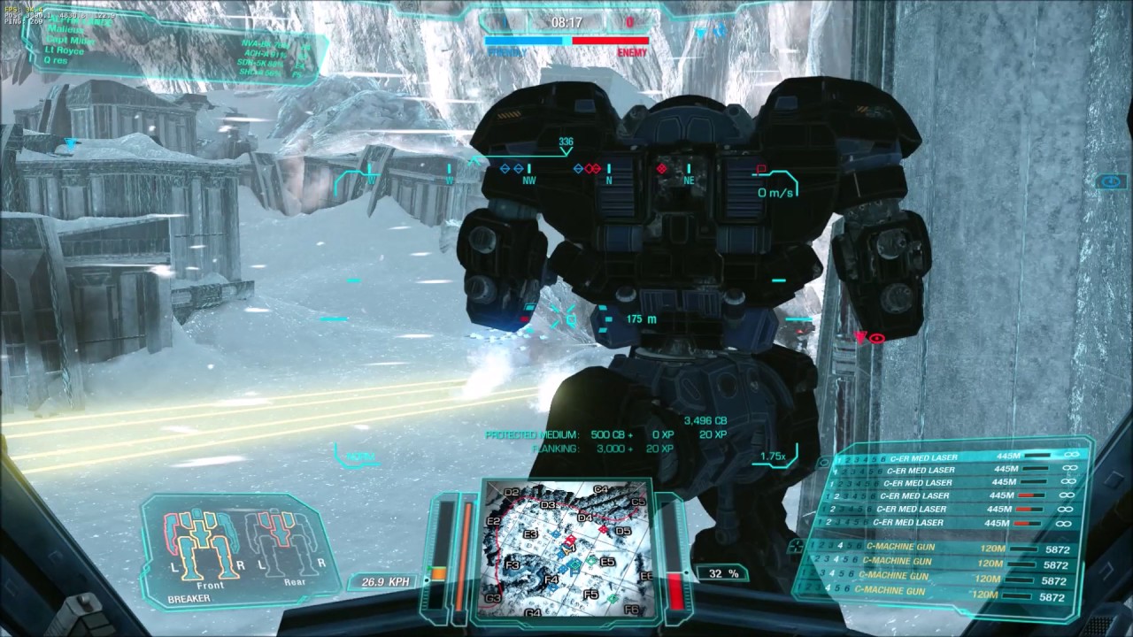 MechWarrior Online Malieus 1st drop in a Nova Breaker NVA-BK - YouTube