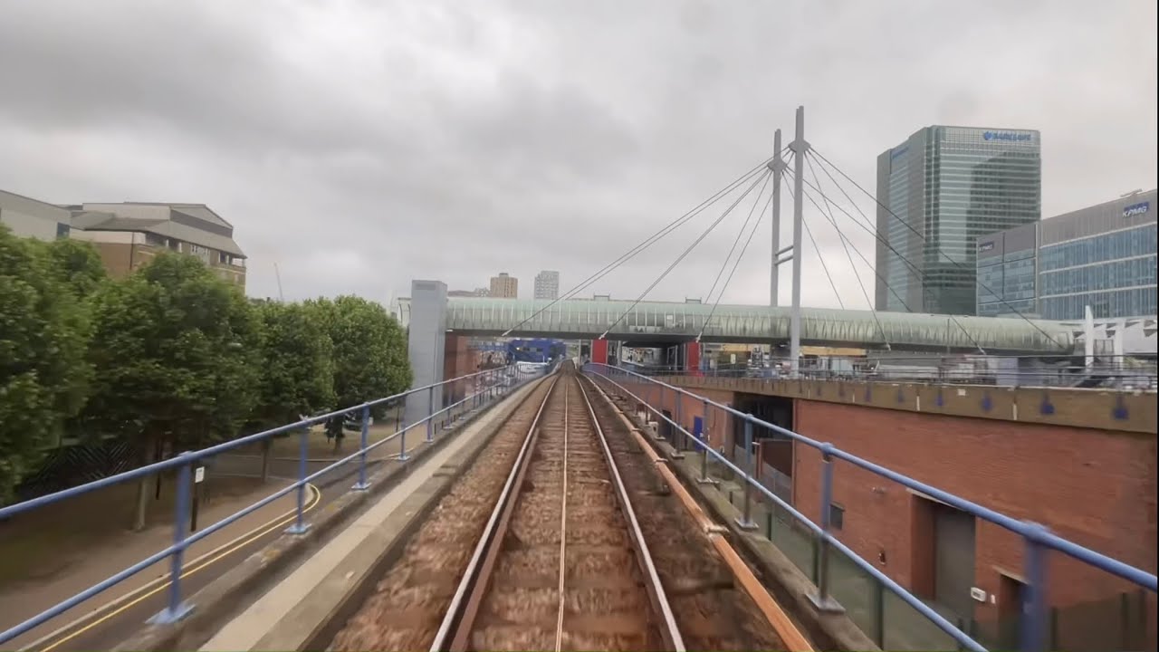 FULL TRAIN VISUAL | DLR: Bank - Woolwich Arsenal | 84 - YouTube