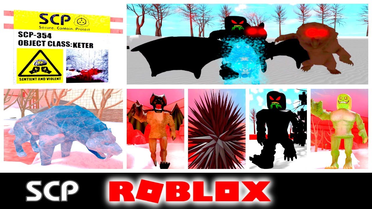 Scp 354 The Red Pool in 6 Roblox Games - YouTube