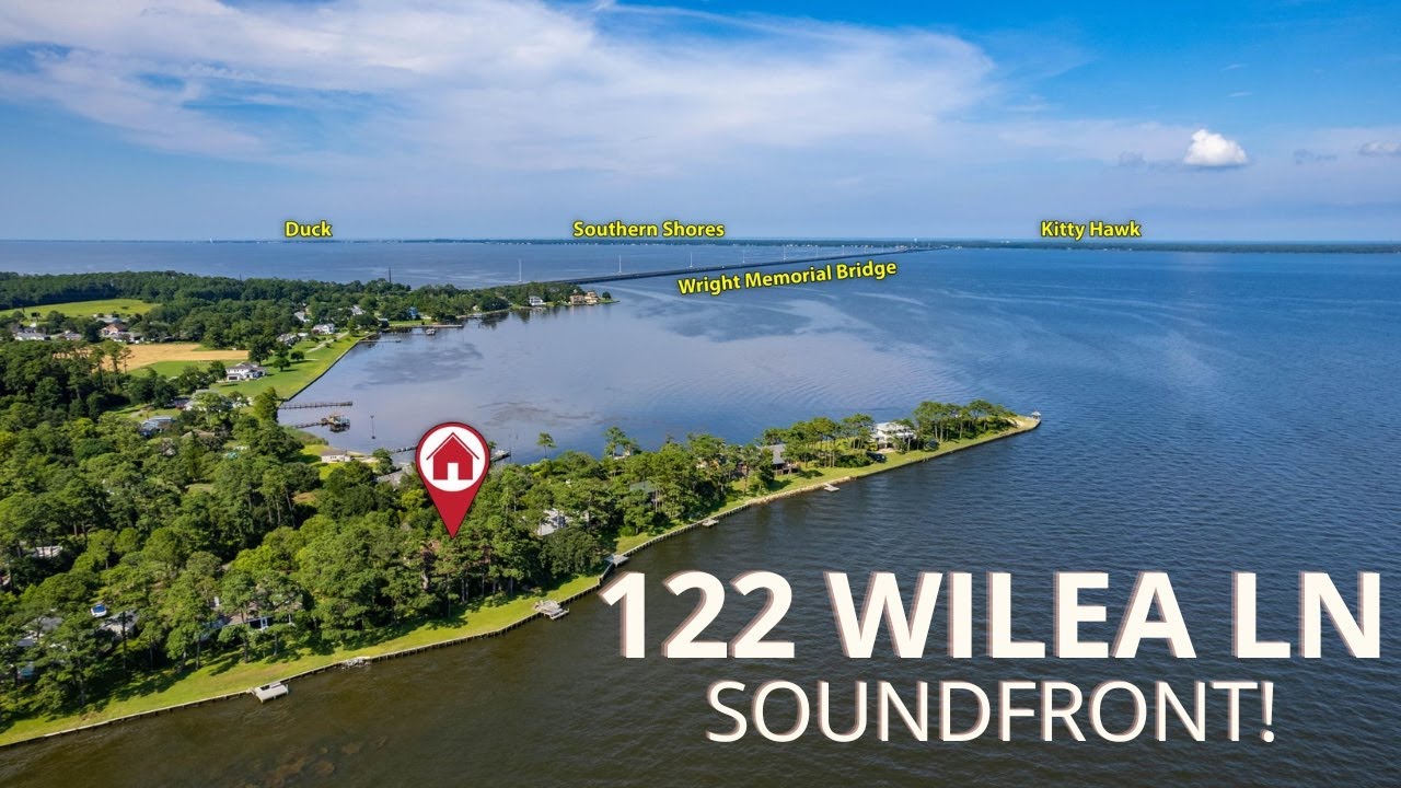 122 Wilea Ln, Point Harbor NC - Soundfront! - YouTube