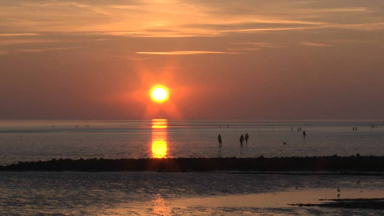 Büsum Sonnenuntergang - YouTube