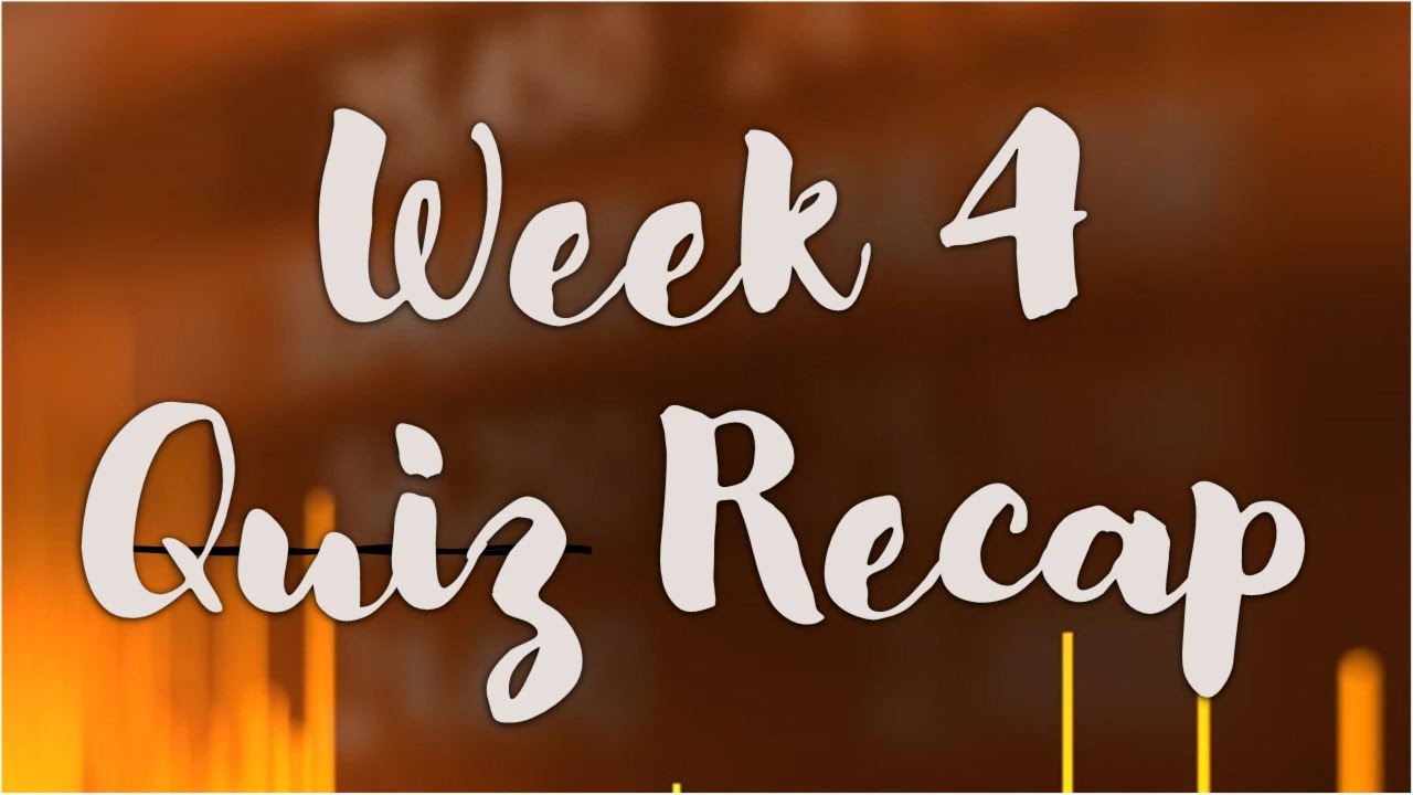 Week 4 Quiz Recap - General Knowledge - Leaderboard - YouTube