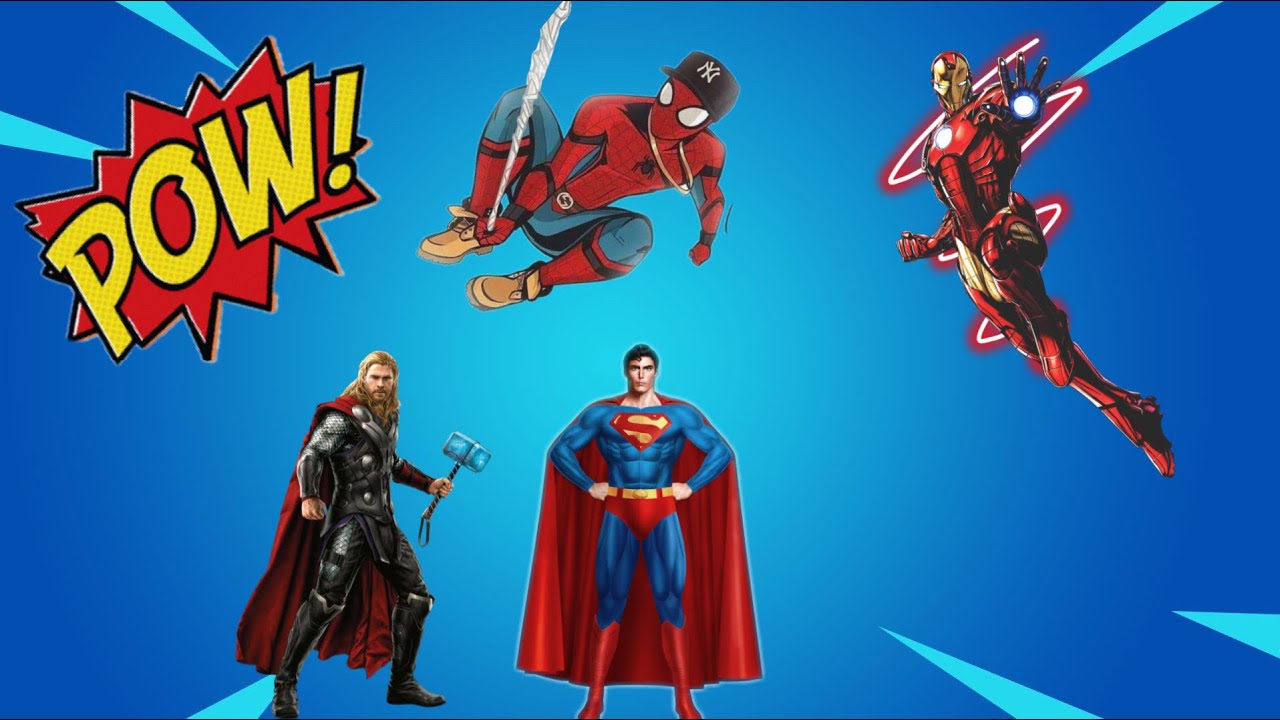 NEW SUPER HERO SKIN COMBOS - YouTube