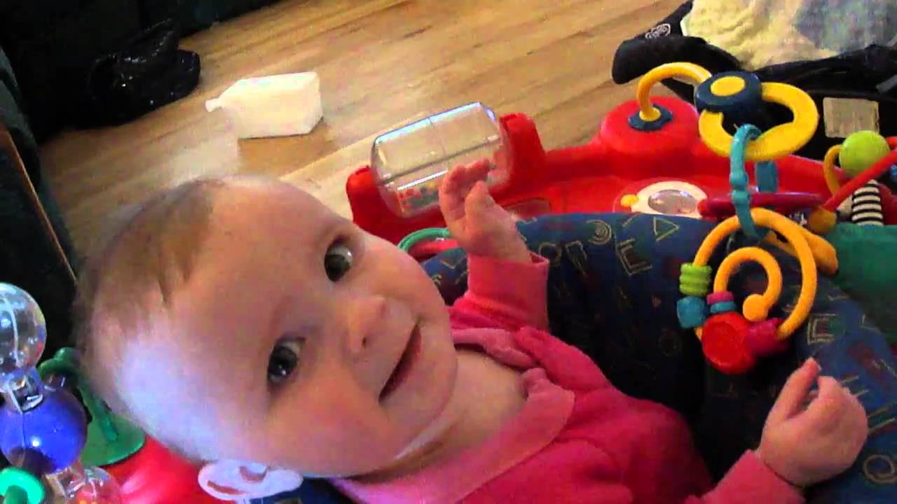 Scaring a baby-Shaylabrooke - YouTube