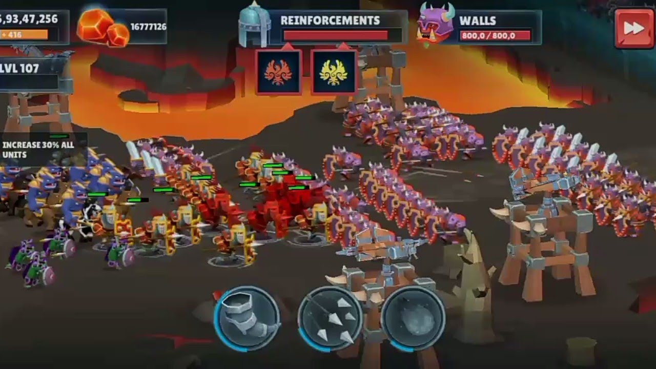 castle crush map gameplay part 4 - YouTube