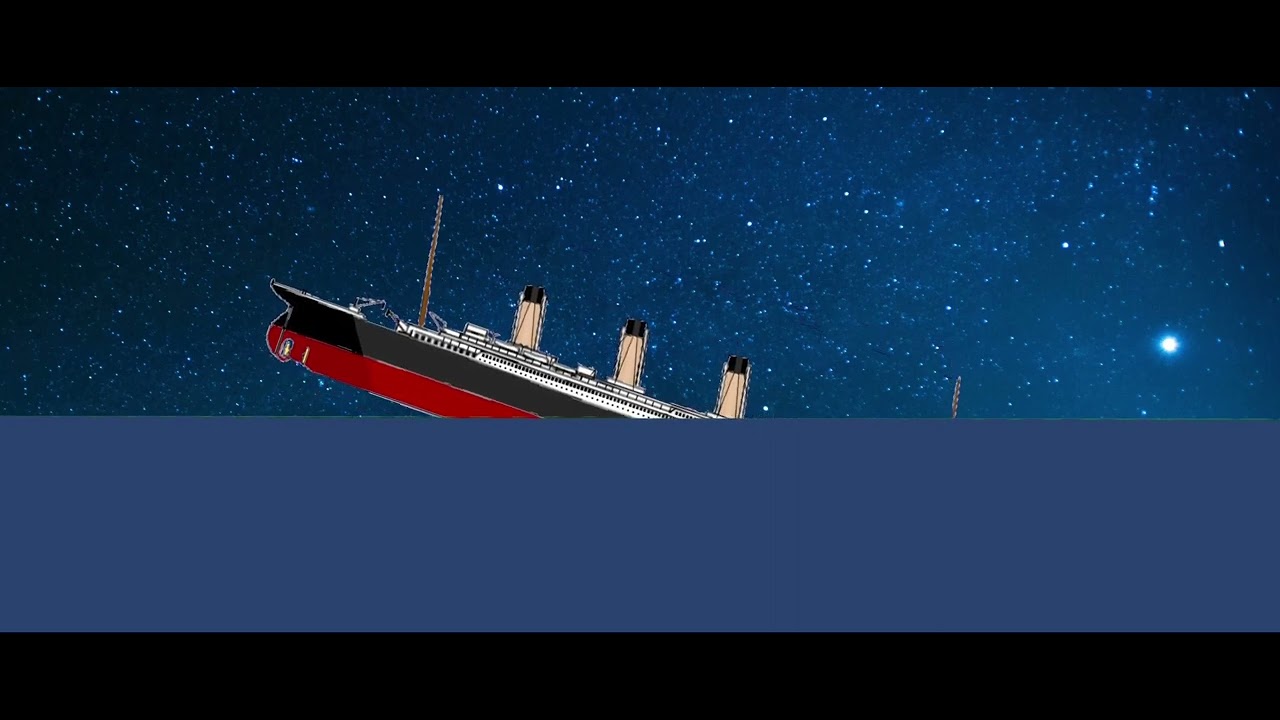 Titanic Sinking Animation - YouTube