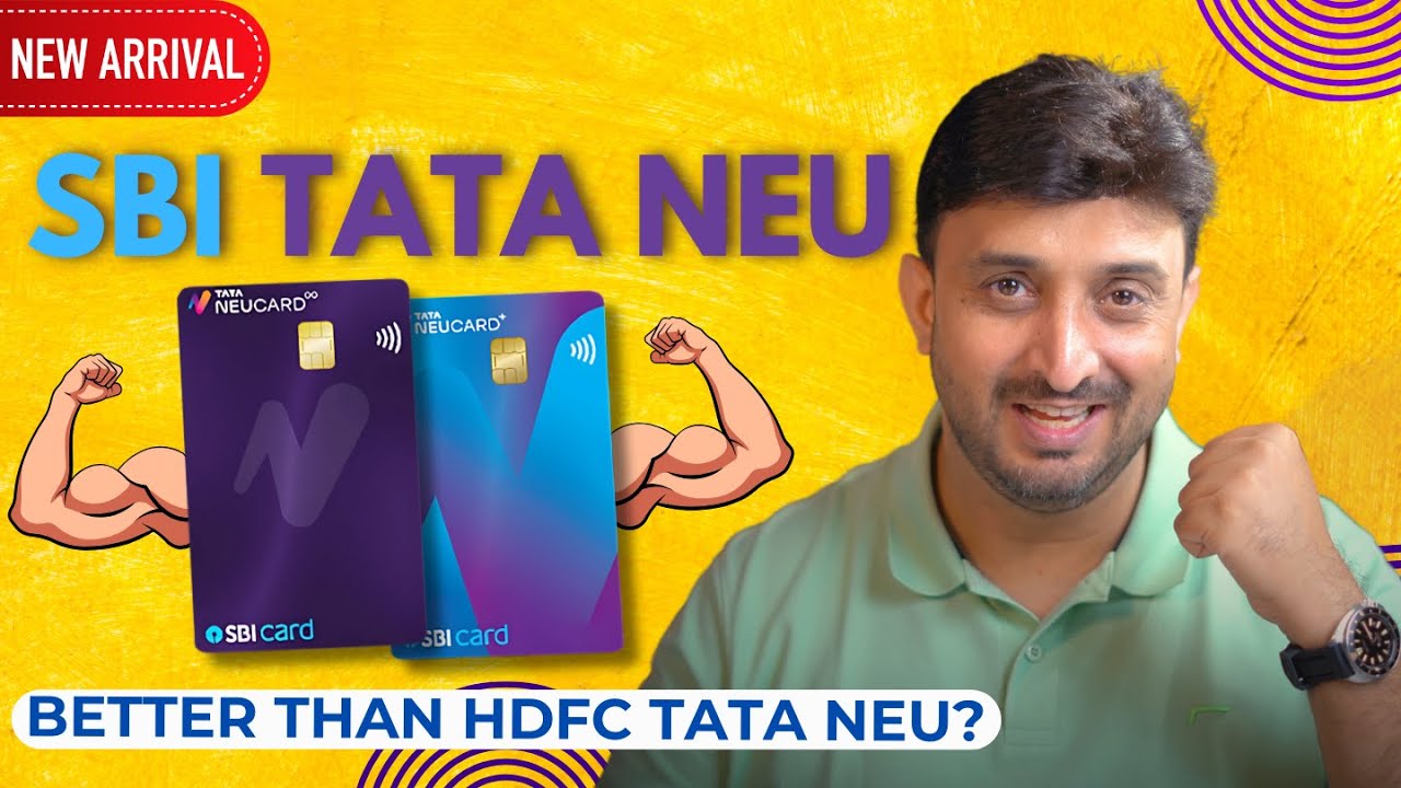 SBI Tata Neu Credit Cards Launched - YouTube