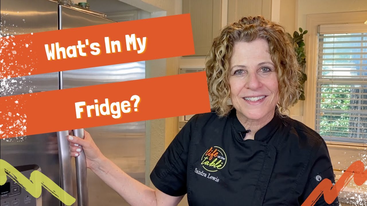 What's In My Fridge | Q&A With Chef Sandra Lewis - YouTube