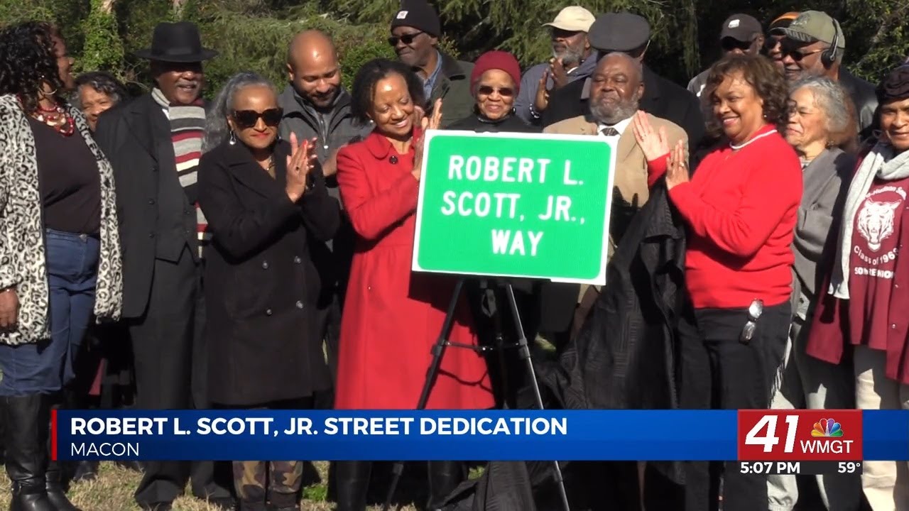 Band director Robert L. Scott, Jr. honored with street name dedication ...