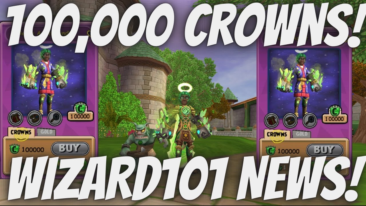 💰 The 100,000 Crown Bundle! Wizard101 News! - YouTube