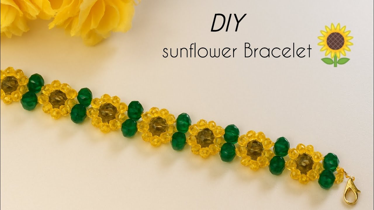 Beaded Bracelet Tutorial | Easy DIY Bracelet Making for Beginners - YouTube