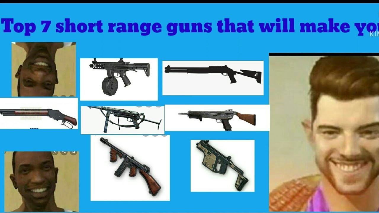 Top 7 guns of short range that will make you pro - YouTube