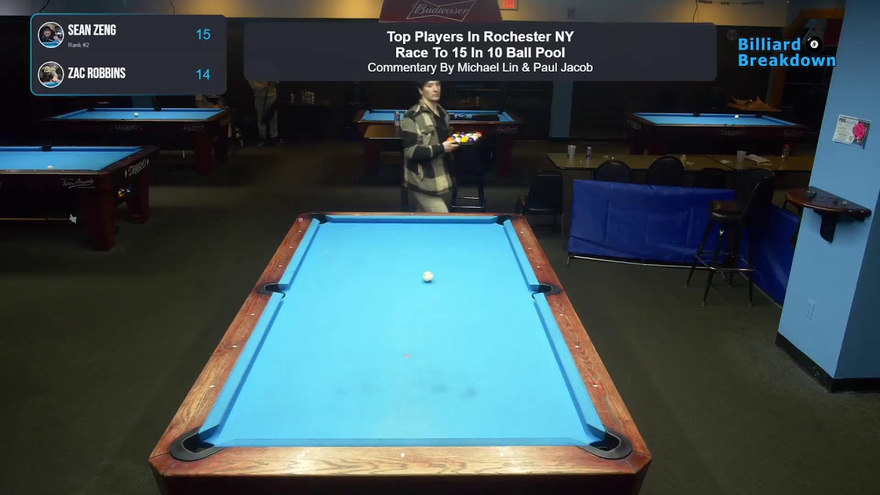 #15 Alexander Davis VS Andy Swanger Top 15 Players In Rochester NY Race ...