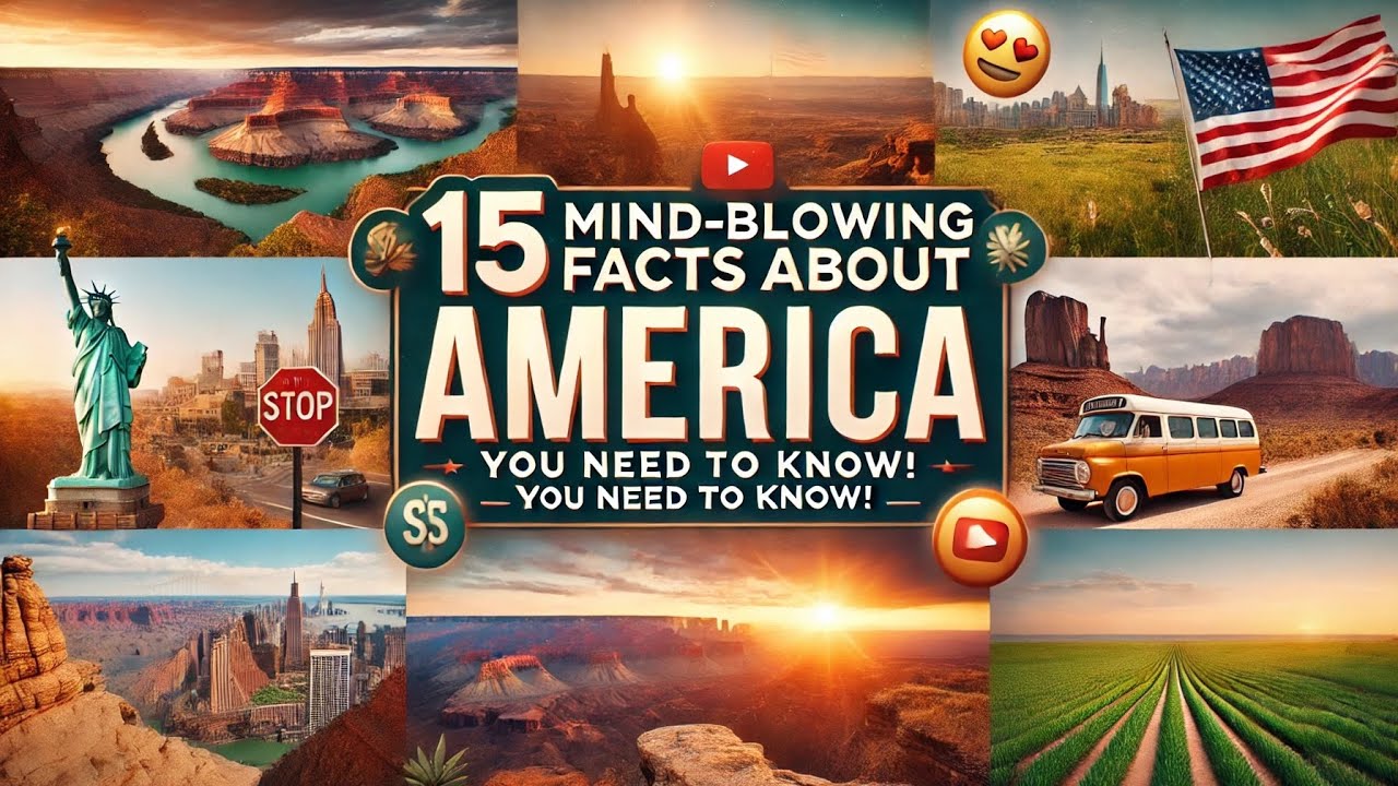 «15 Mind-Blowing Facts About America You've Never Heard Before!» - YouTube