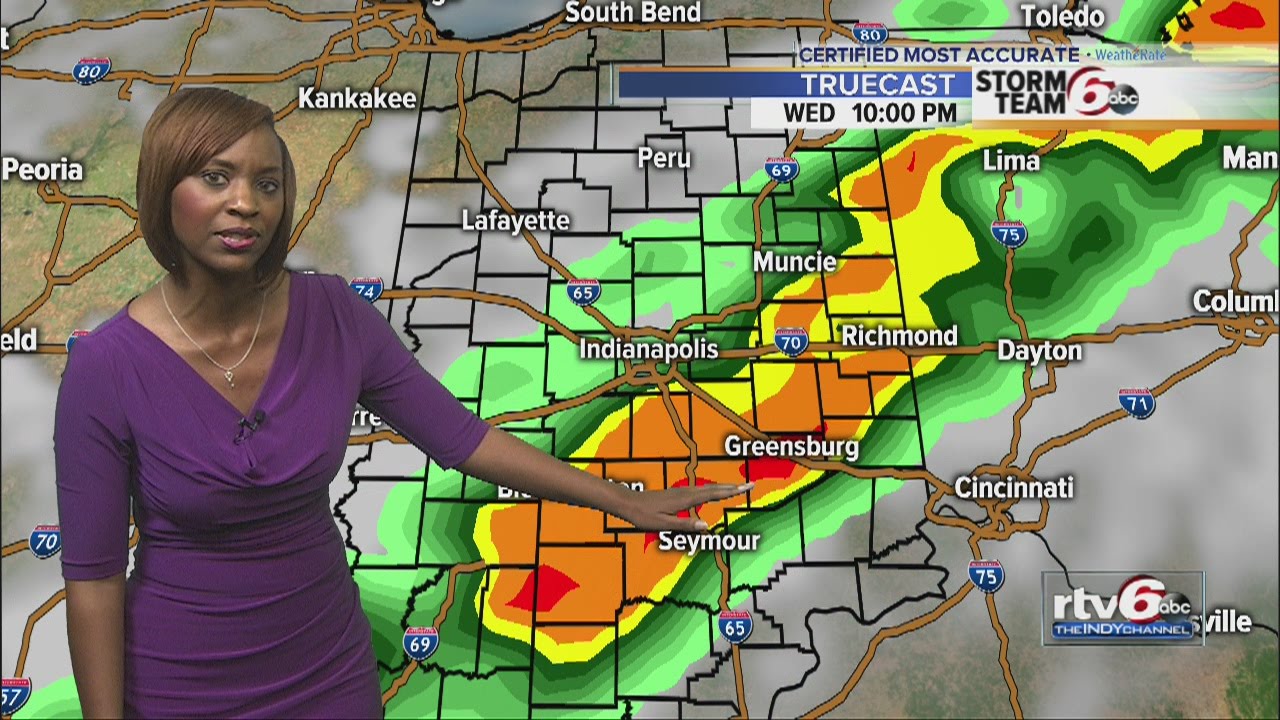 Latest forecast: Severe storms possible Wednesday - YouTube