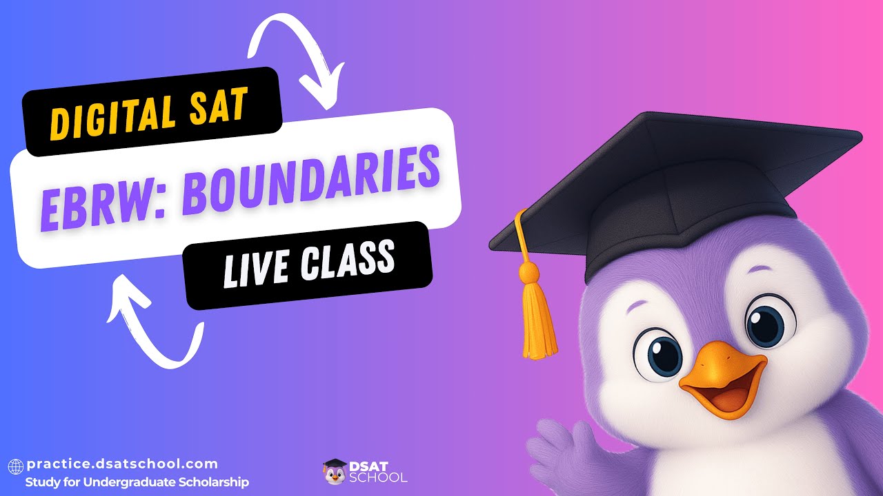 😓 Boundaries questions এ বারবার ভুল হচ্ছে? SAT এর English এ কিছুতেই ...
