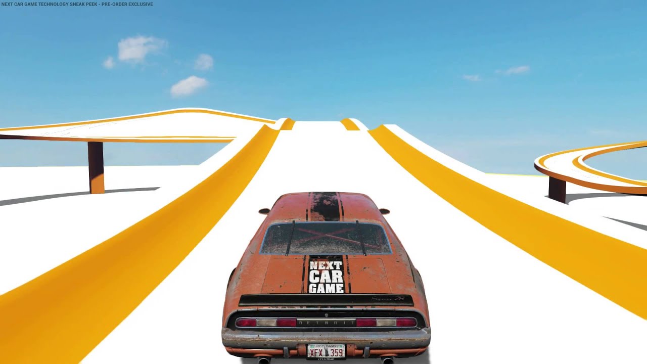 Taking Bugbear's Next Car Game tech demo for a drive - YouTube