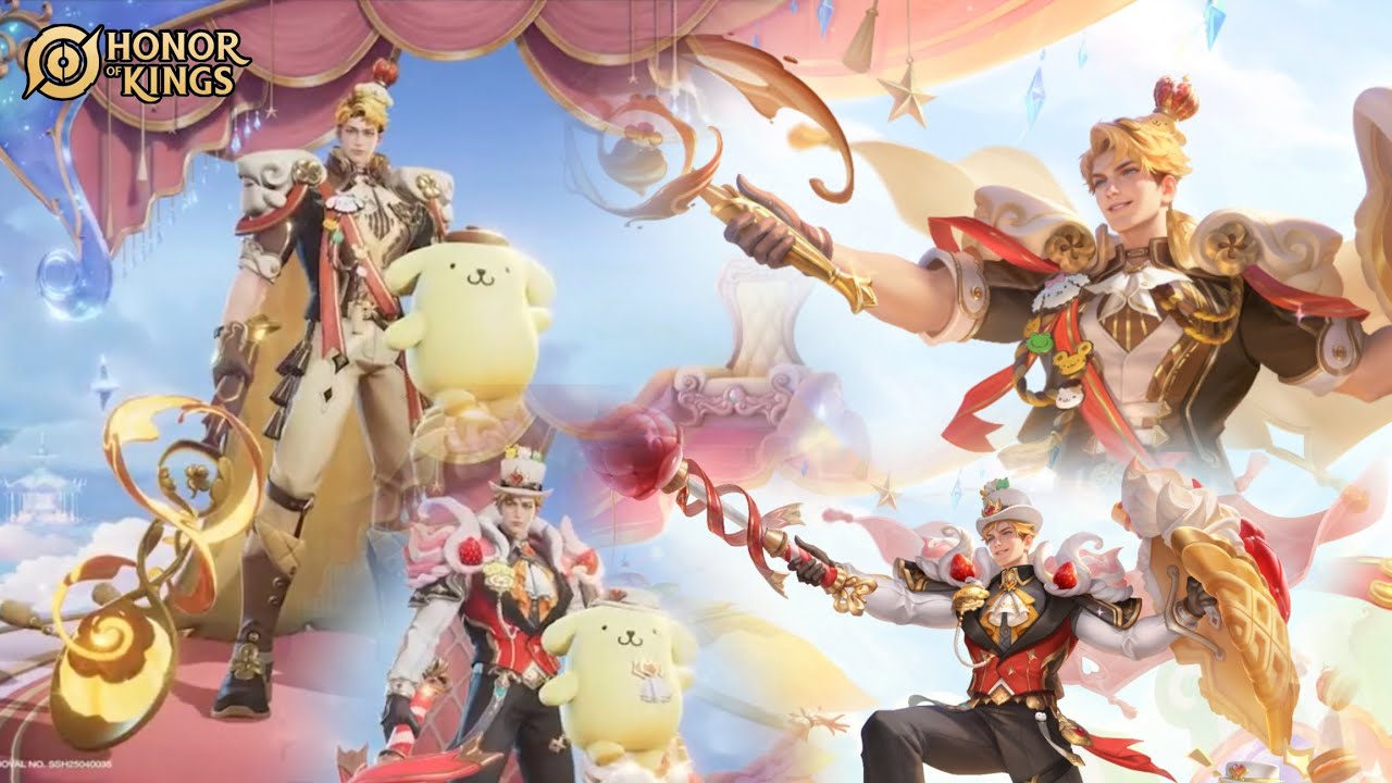 HOK × Sanrio Characters New Skin "ARTHUR - PUDDING DOG'S OATH" + Chroma ...