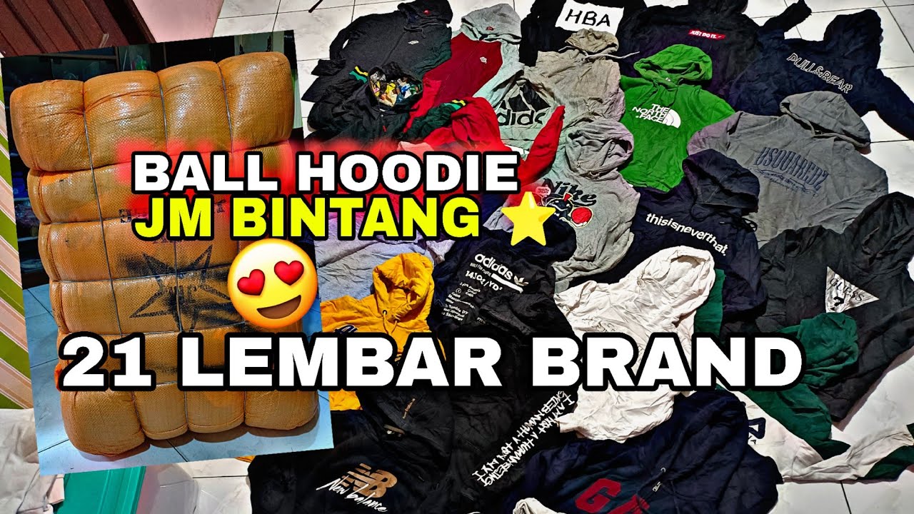 pertama kali buka ball ini langsung pengen buka lagi , brandnya banyak ...