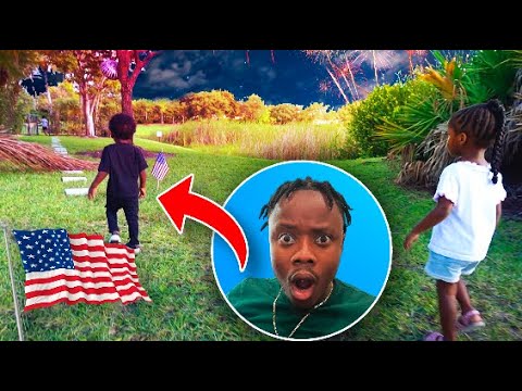 Can't Believe Melly & Major Snuck Out the House on 4th of July - YouTube