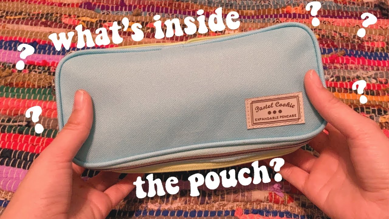 a look inside my pencil bag - YouTube