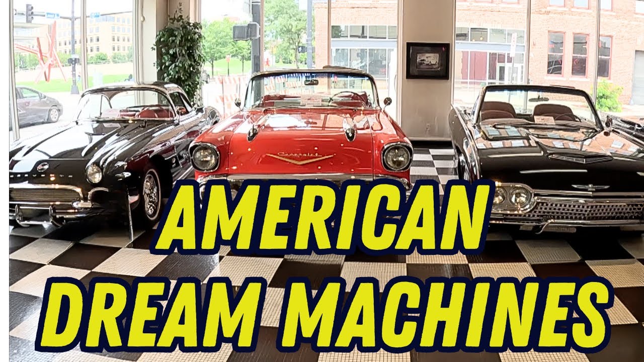 CLASSIC CARS FOR SALE AT AMERICAN DREAM MACHINES SHOP TOUR - YouTube