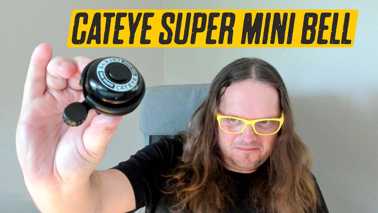 Cateye PB-600 super mini bell review. - YouTube