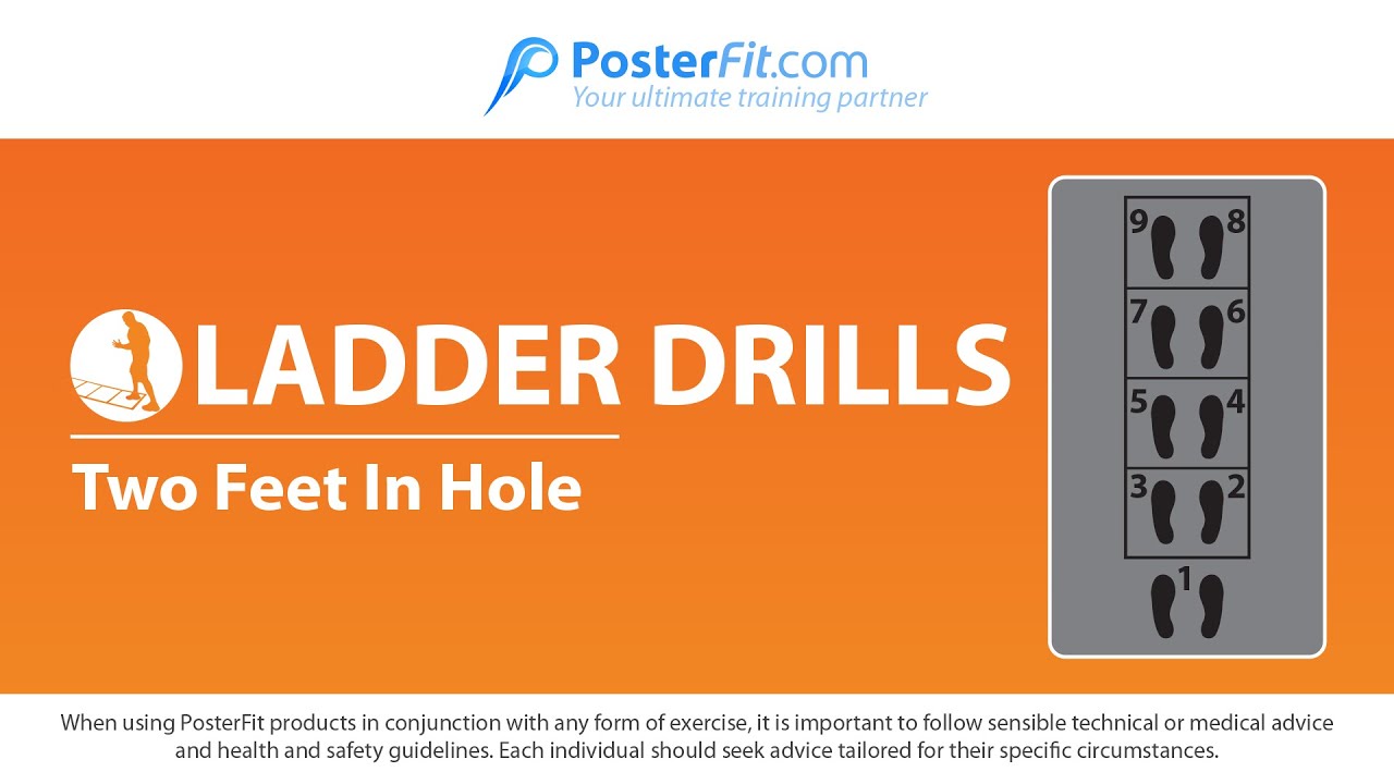 Ladder Drills: Two feet in hole - YouTube