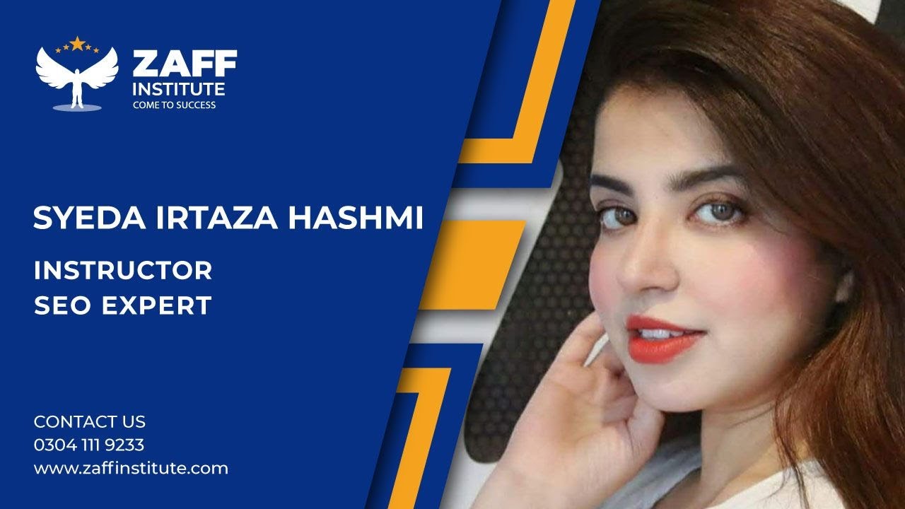 Learn 𝑺𝒆𝒂𝒓𝒄𝒉 𝑬𝒏𝒈𝒊𝒏𝒆 𝑶𝒑𝒕𝒊𝒎𝒊𝒛𝒂𝒕𝒊𝒐𝒏 from 𝒁𝑨𝑭𝑭 𝑰𝑵𝑺𝑻𝑰𝑻𝑼𝑻𝑬. 𝑰𝒏𝒔𝒕𝒓𝒖𝒄𝒕𝒐𝒓: Syeda Zareen Hashmi - YouTube