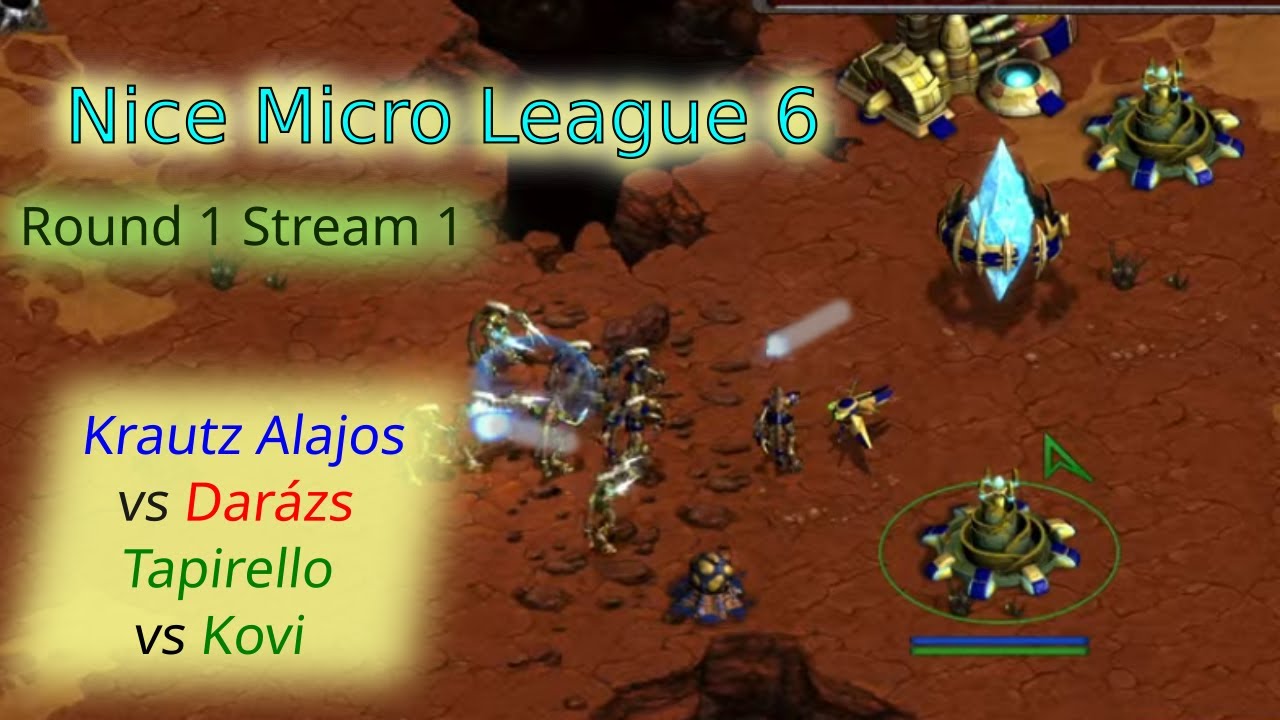 Nice Micro League 6 (StarCraft: Remastered), Opening games - YouTube