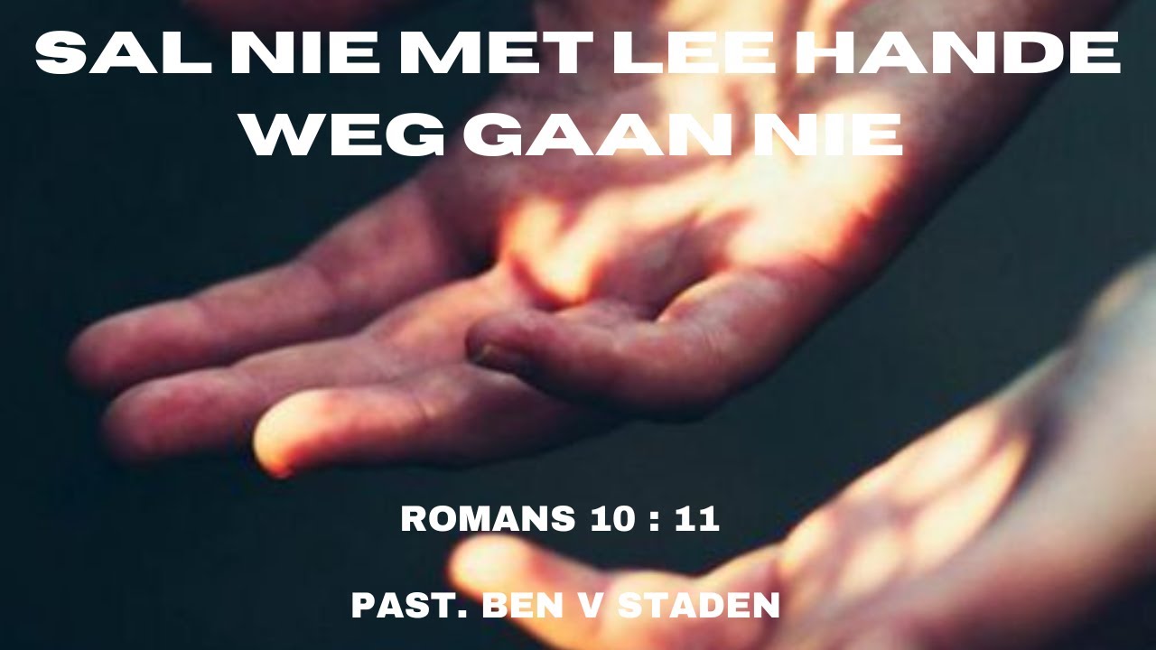 Past. Ben v Staden - Sal nie met lee hande weg gaan nie - YouTube