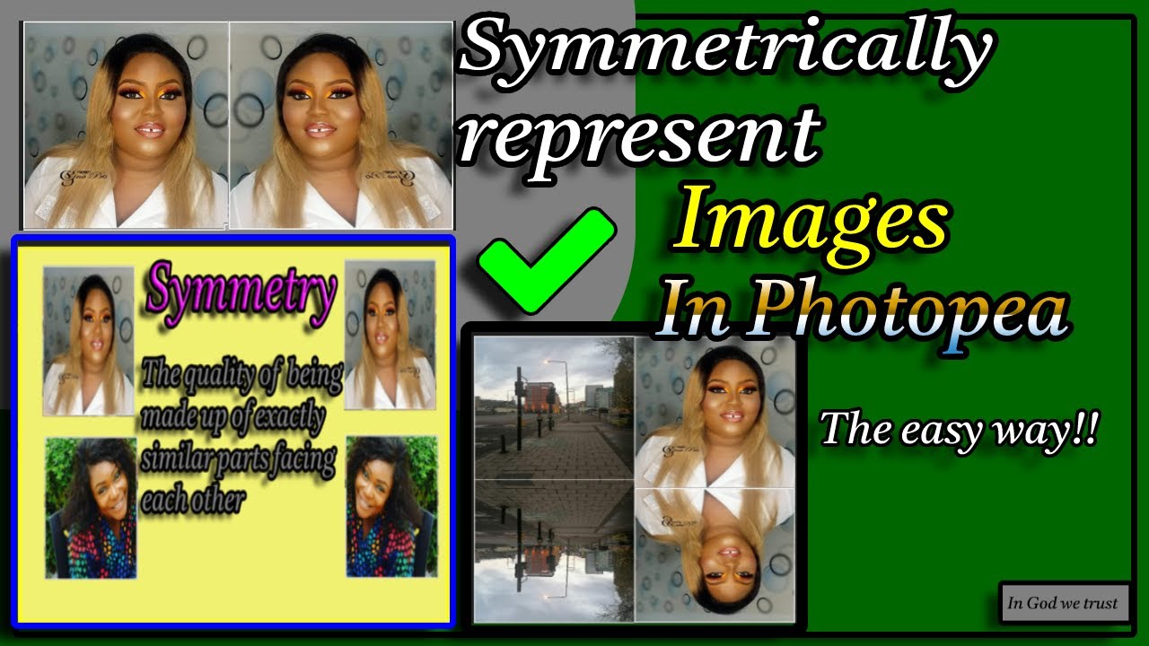 How to symmetrically represent images in Photopea Photopea Symmetry ...
