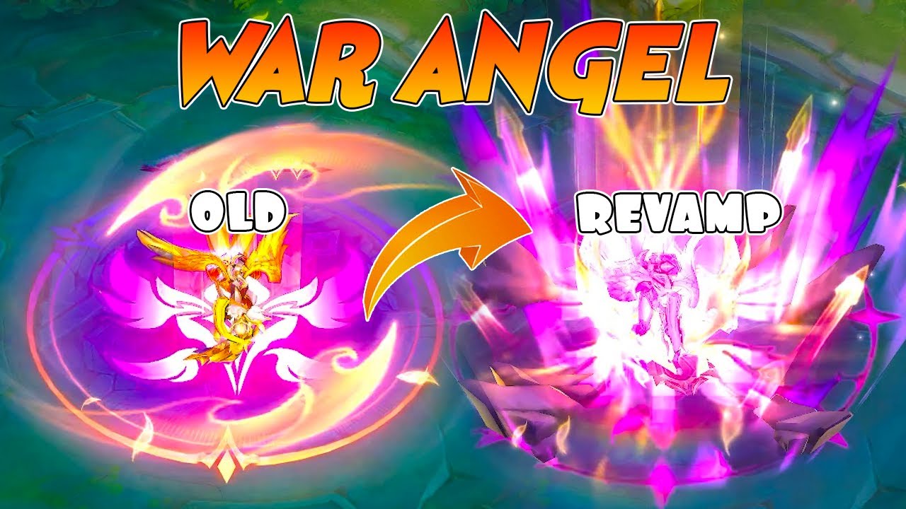 Freya War Angel Revamp VS OLD Skill Effects - YouTube