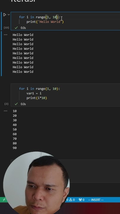 Python Iteration using For - YouTube