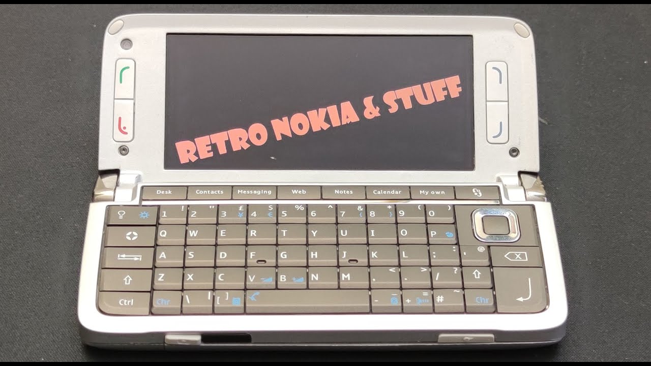 Nokia E90 communicator review 2021 - YouTube