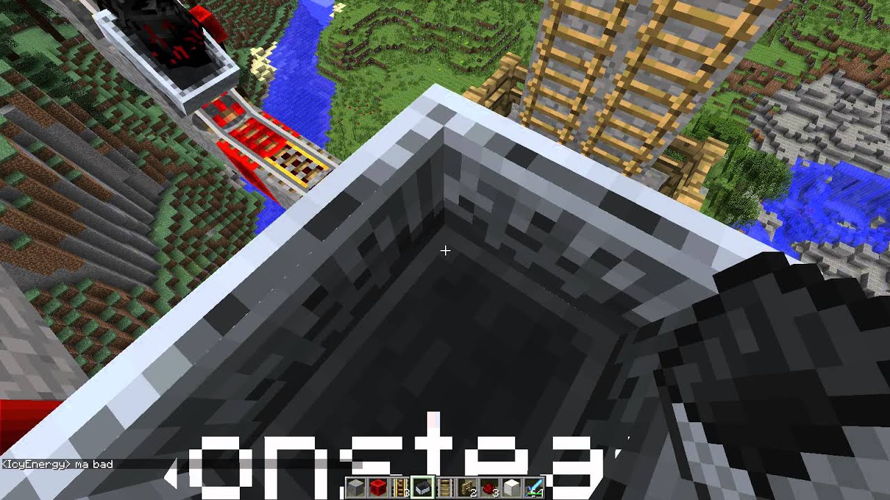 Minecraft Funny Moments - Epic Rail,FAIL - YouTube