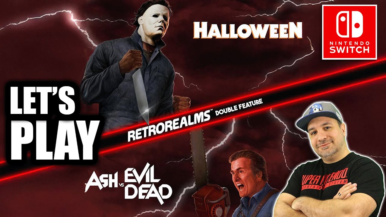 Let's UNBOX & PLAY RetroRealms Halloween + Ash vs Evil Dead Double ...
